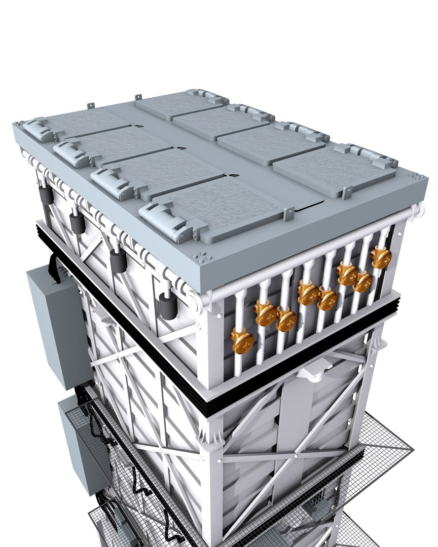 Mk41 Launch Module Missile 3ds