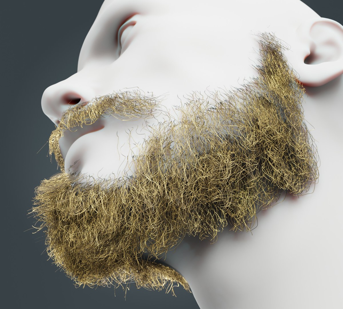 3D Beard RealTime 9 Version 2 Model - TurboSquid 1892355