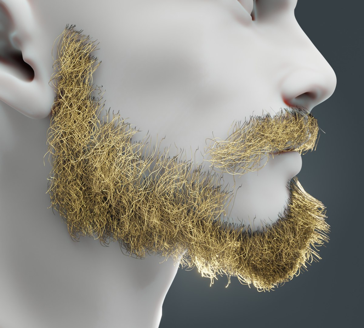 3D Beard RealTime 9 Version 2 Model - TurboSquid 1892355