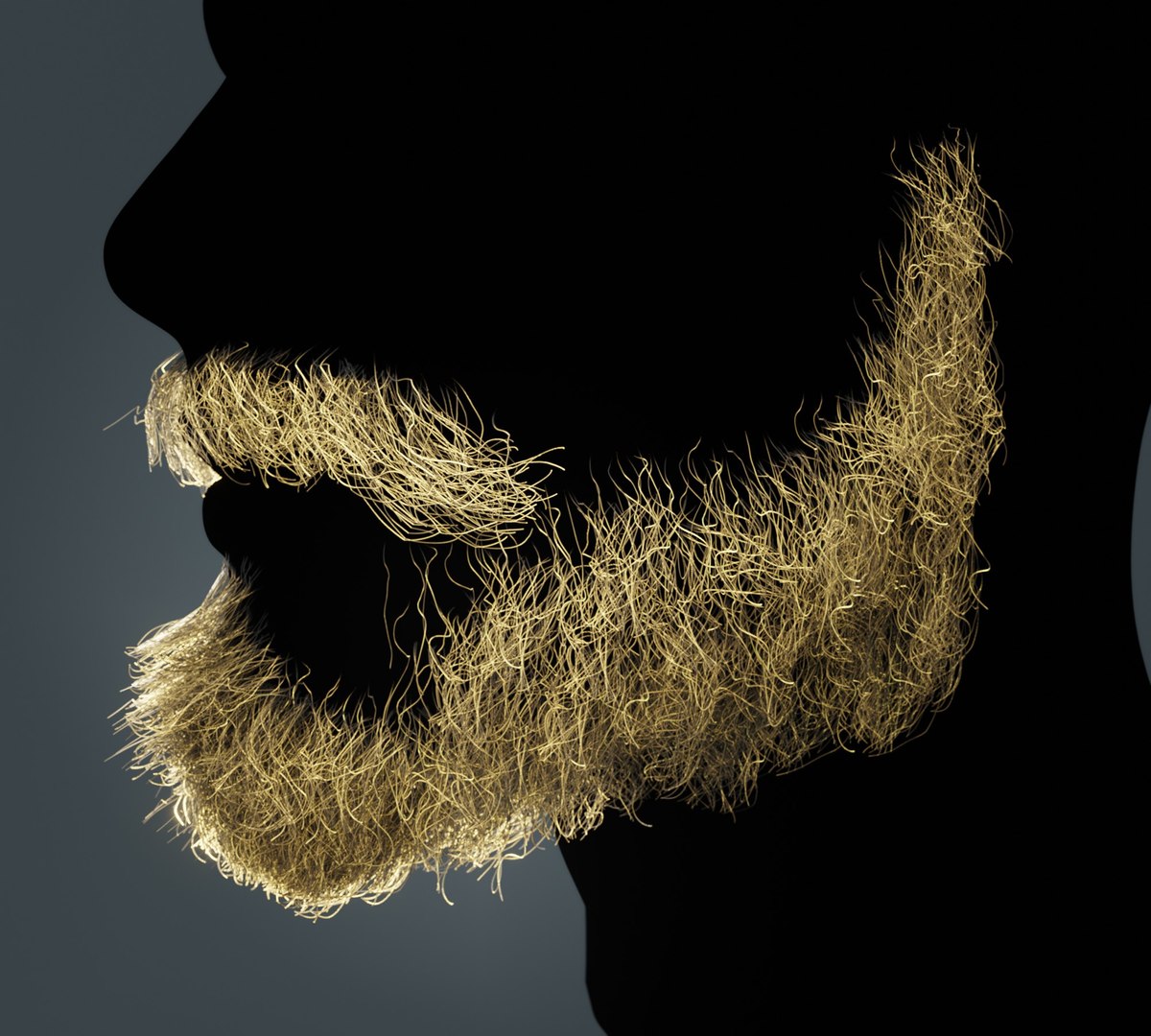 3D Beard RealTime 9 Version 2 Model - TurboSquid 1892355