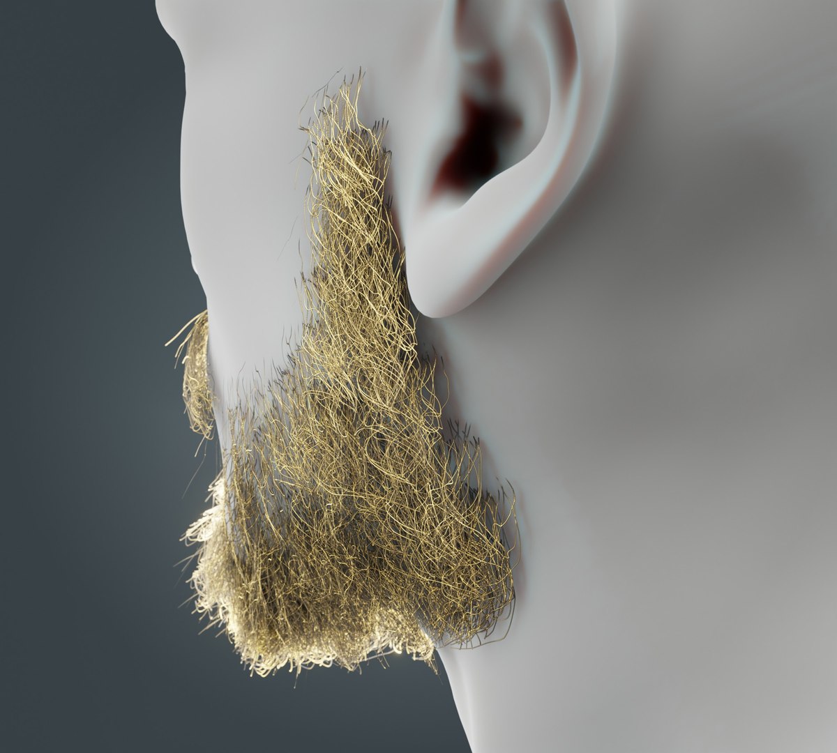 3D Beard RealTime 9 Version 2 Model - TurboSquid 1892355