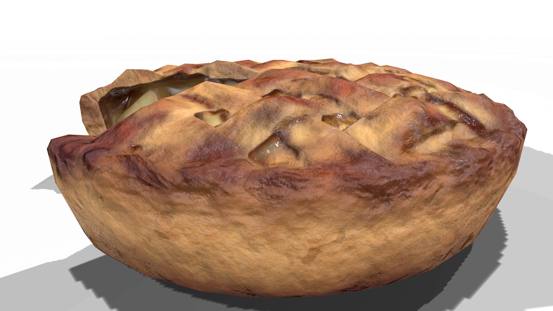 Apple Pie Chart Model - TurboSquid 2064765