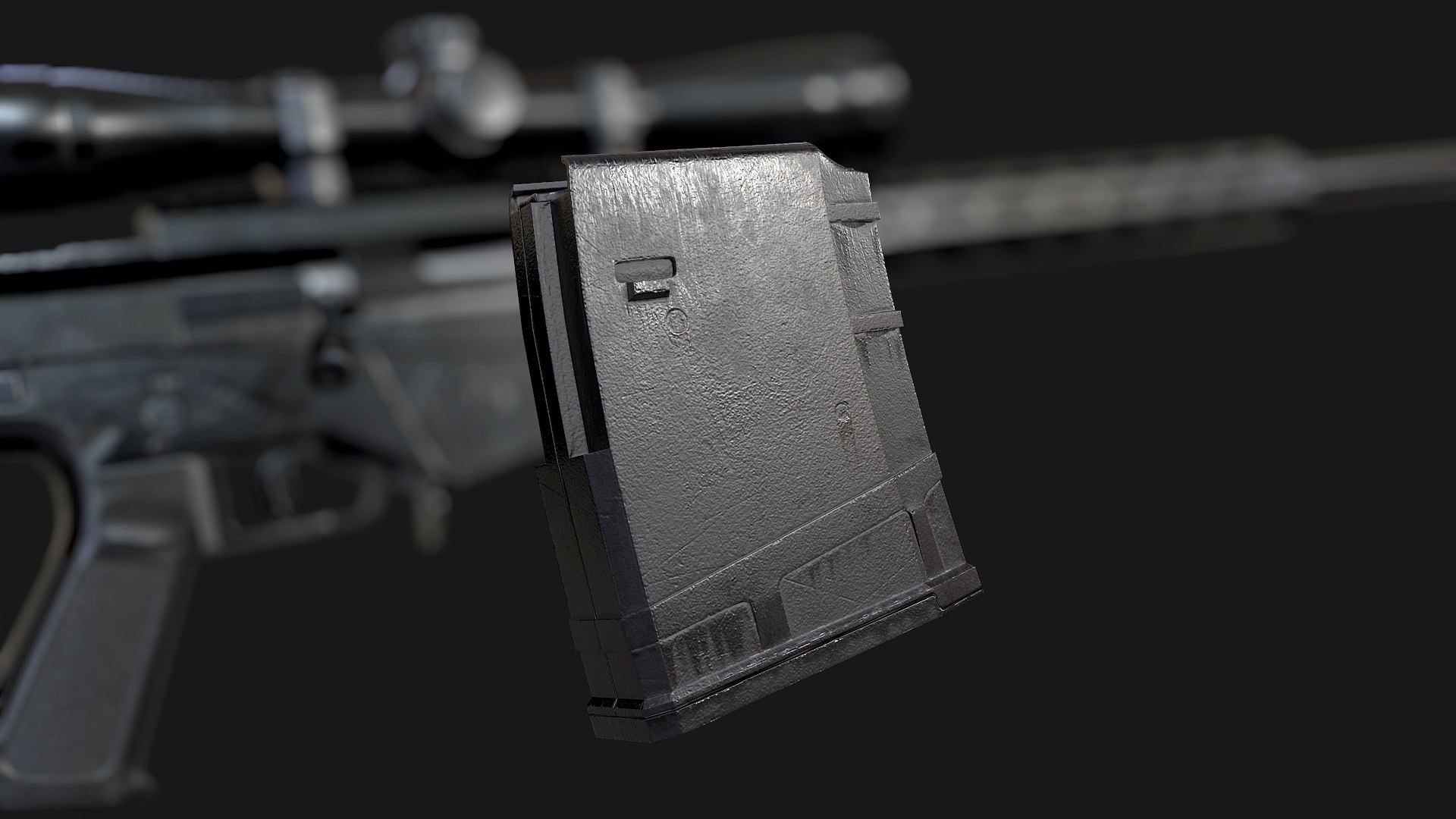 3D Ruger Rifle Aaa Games Model - TurboSquid 1432887