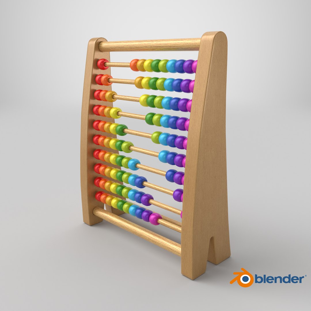 Abacus Toy Obj