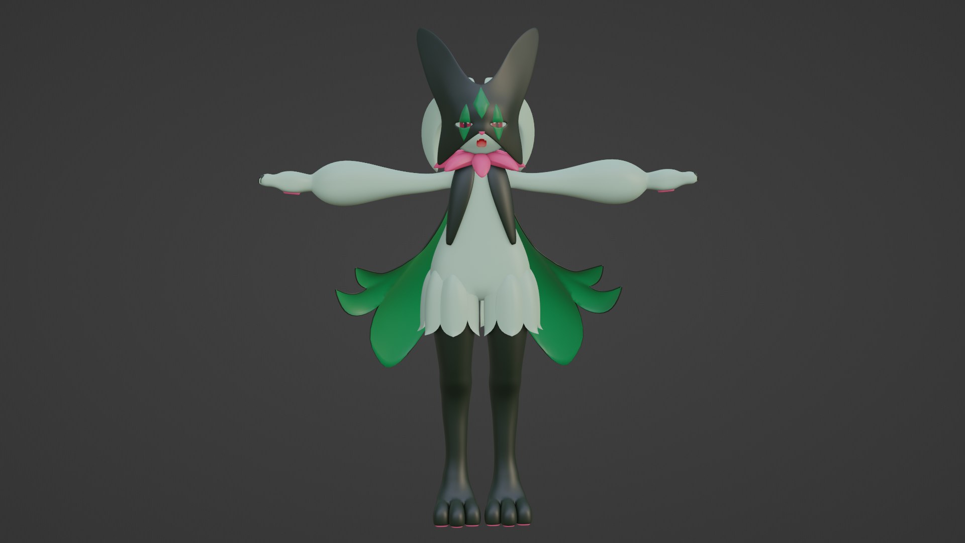 3D Pokemon Meawscarada - TurboSquid 2211801