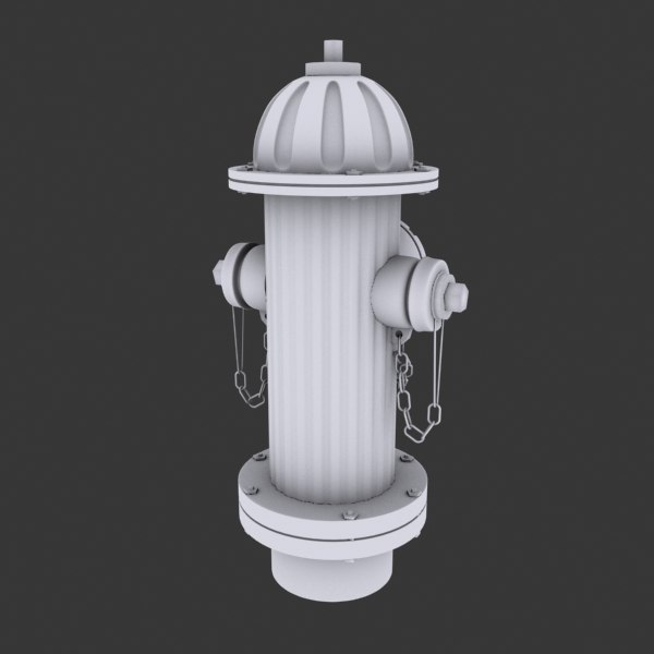 3d model water hydrant