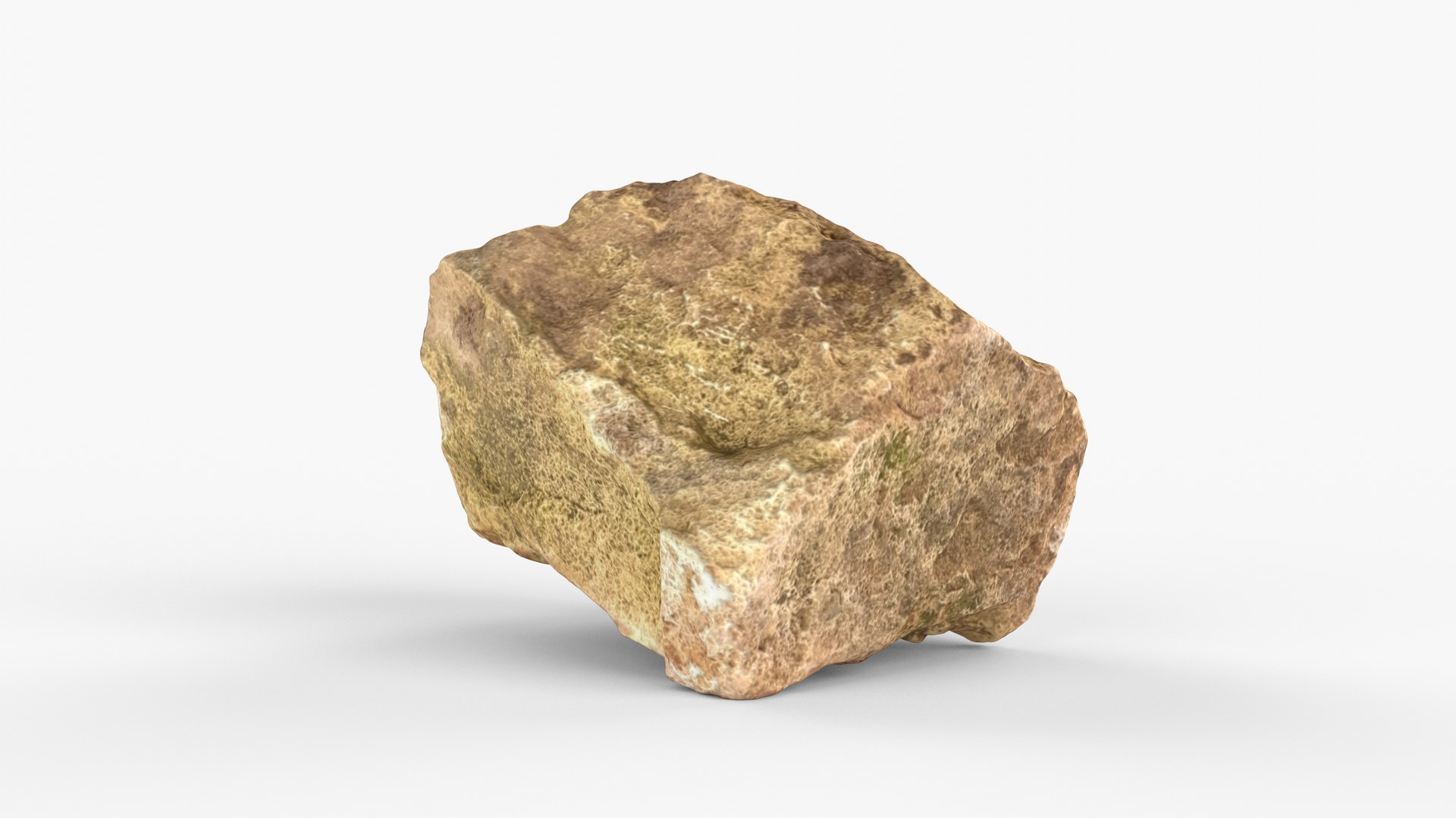 Photorealistic 3D Scan Of Rock Stone 3D Model - TurboSquid 2321479