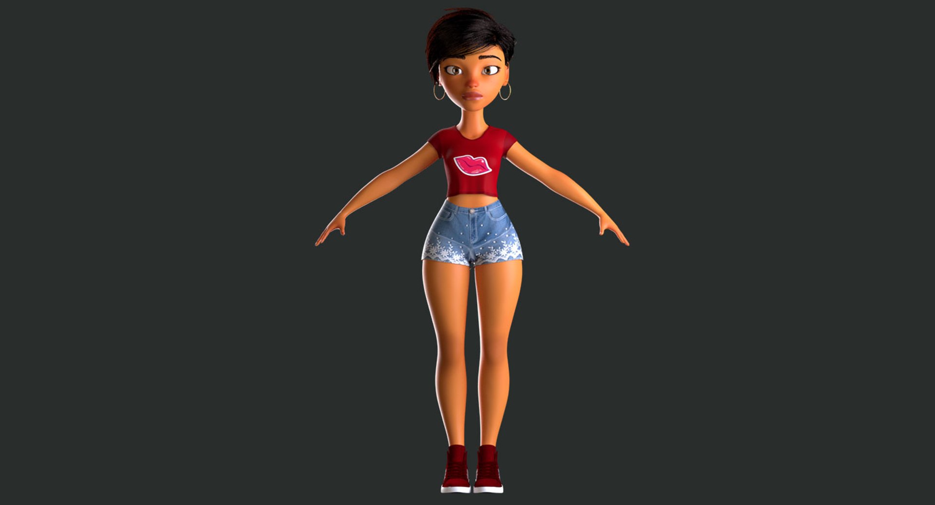 Mery character animation model - TurboSquid 1211833