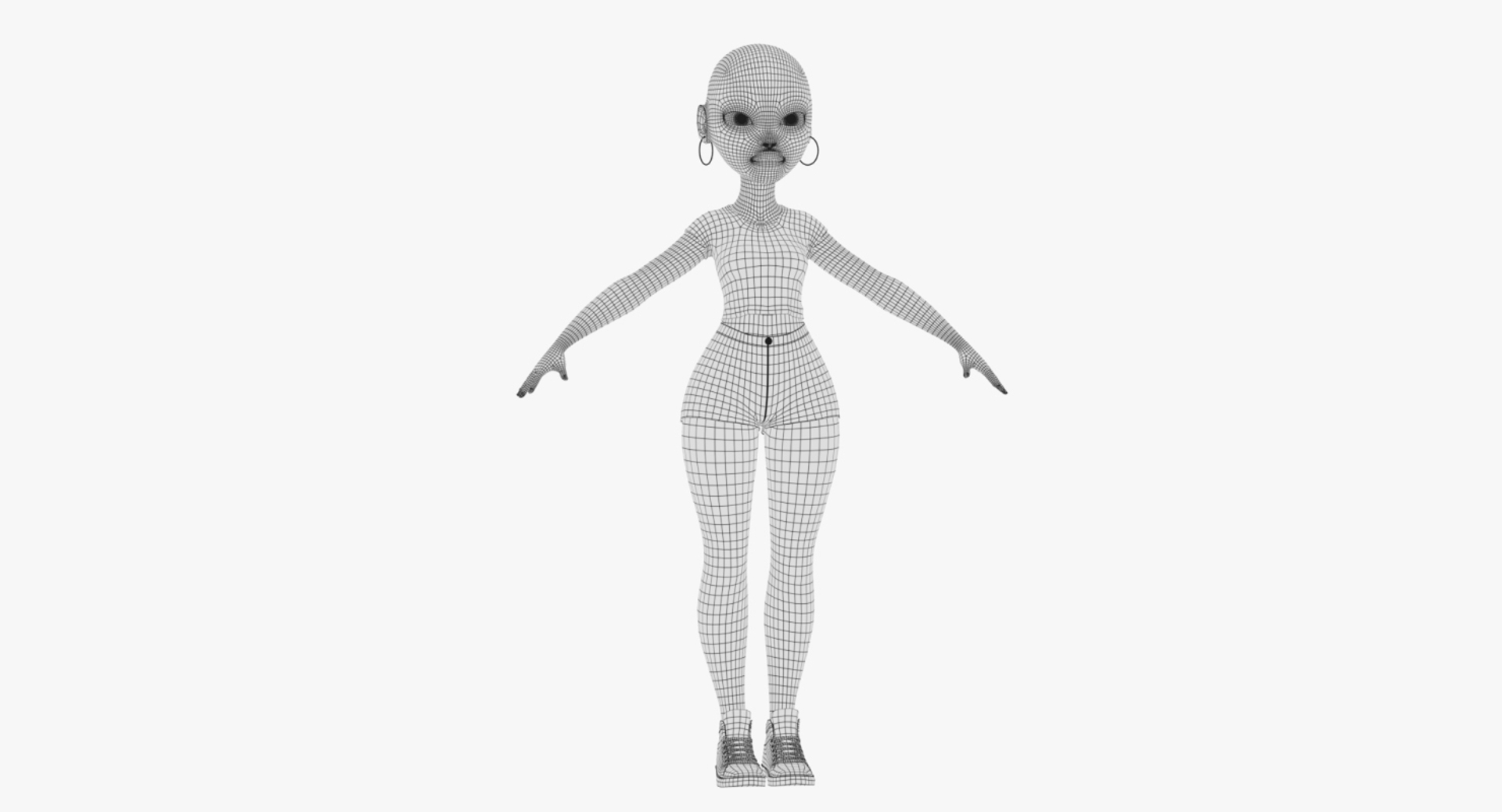 Mery Character Animation Model - TurboSquid 1211833