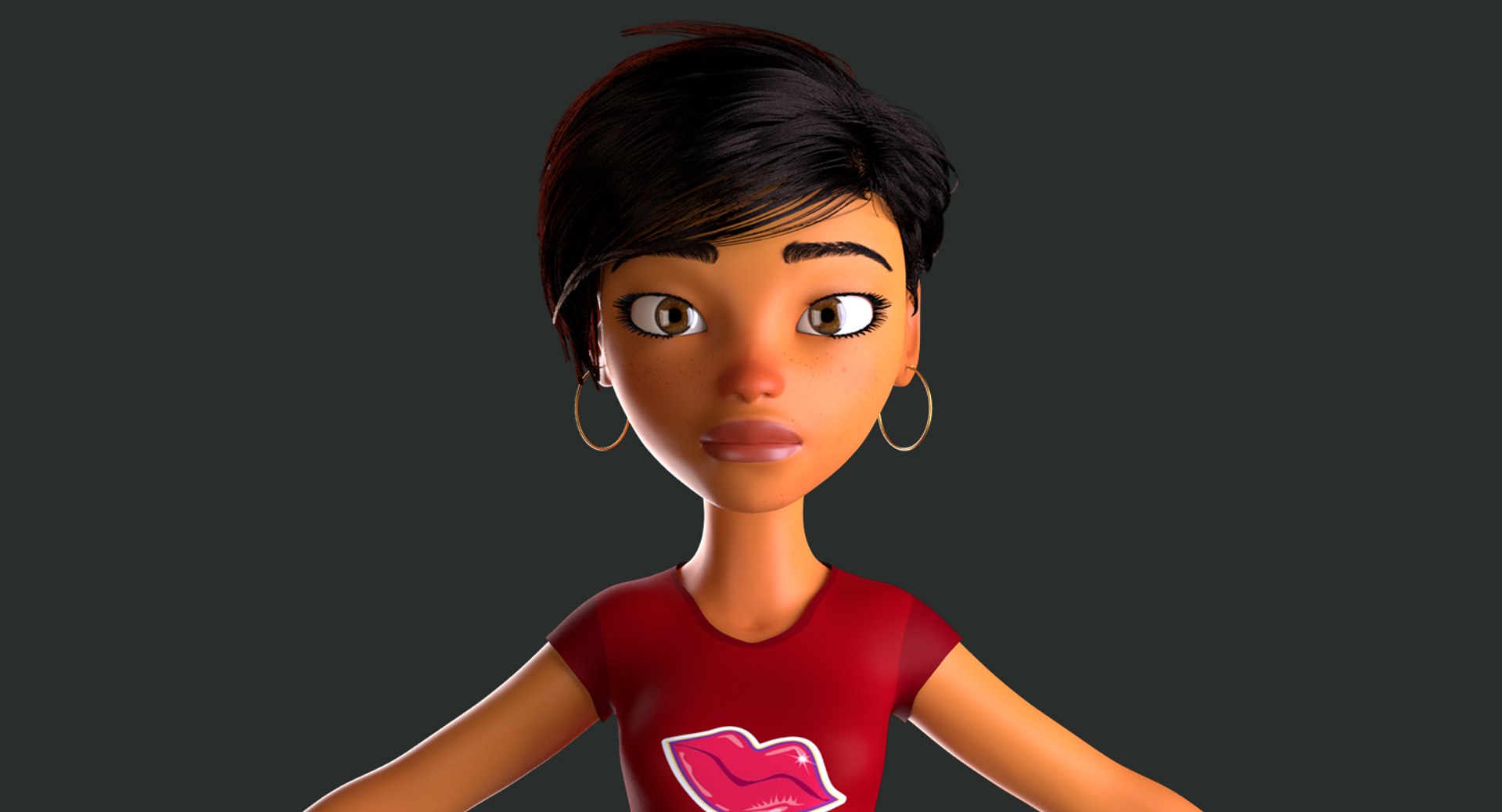 Mery Character Animation Model - TurboSquid 1211833