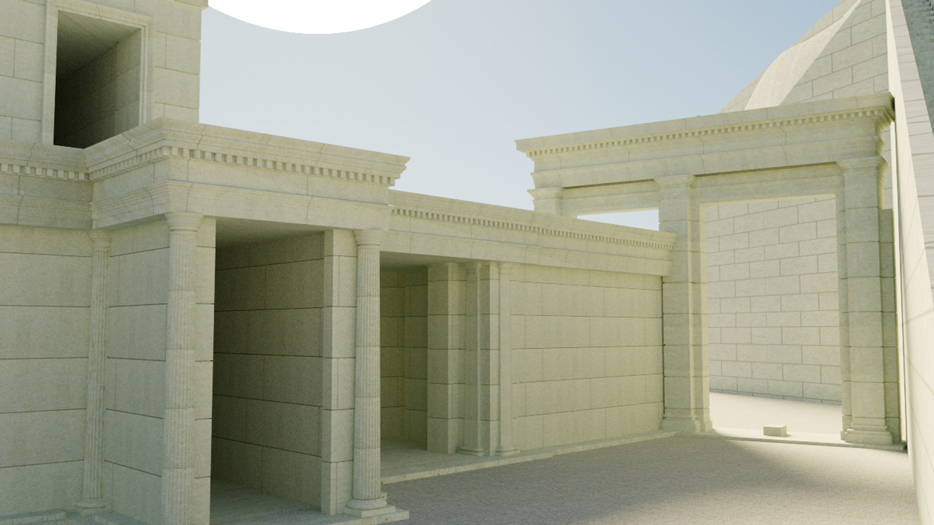 3D Greek Theatre - TurboSquid 1187647