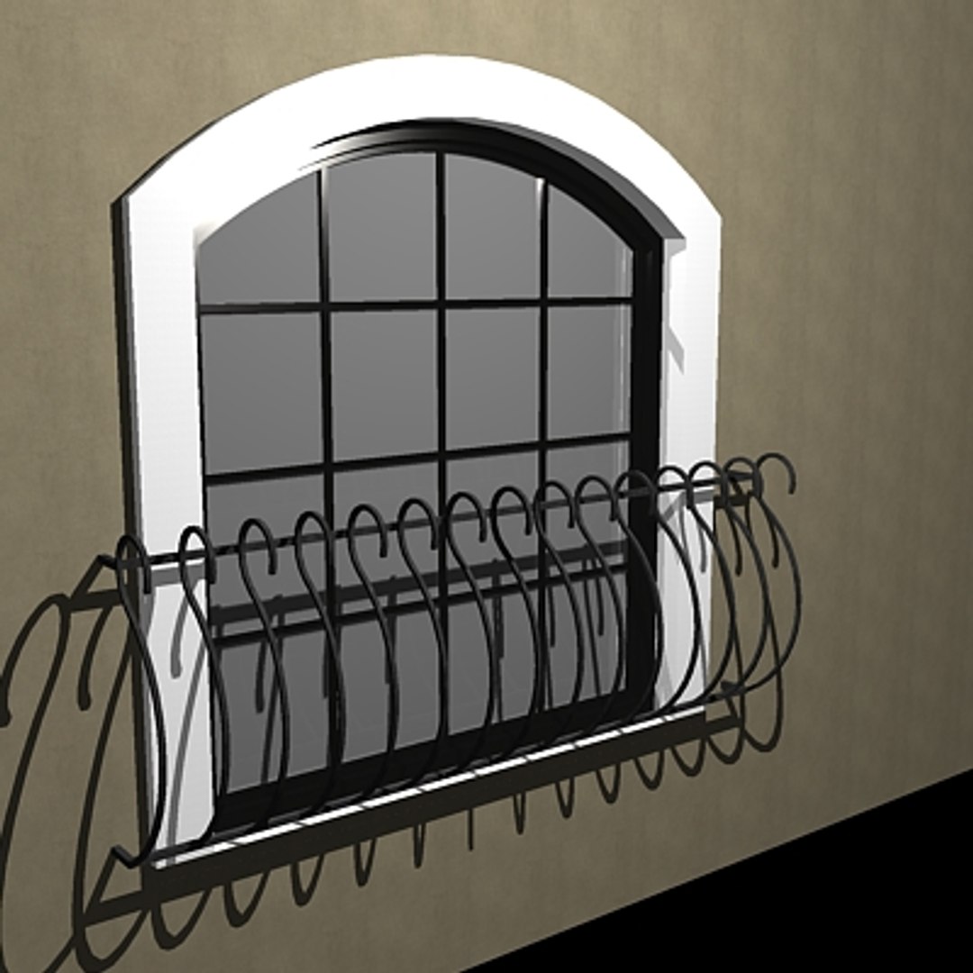 Arched Window Wrought Iron Dxf