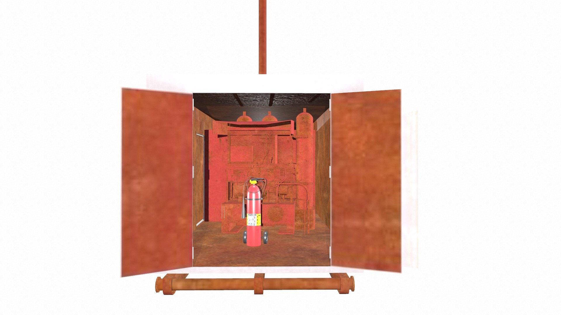 DG With Compressor 3D Model - TurboSquid 2341670