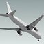 3d boeing 767-300 generic white model