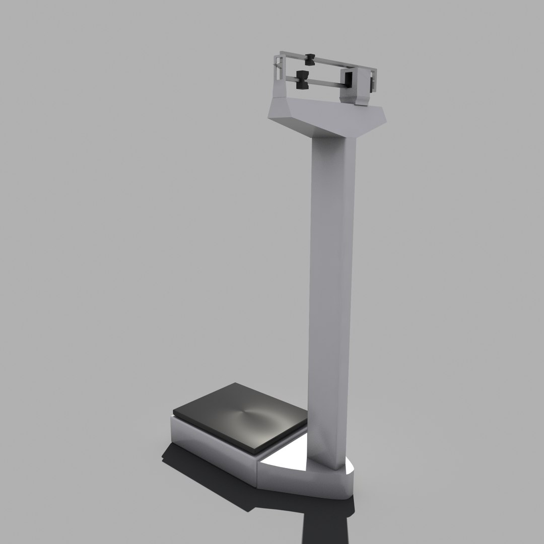 3d Model Scale Hospitals Doctor