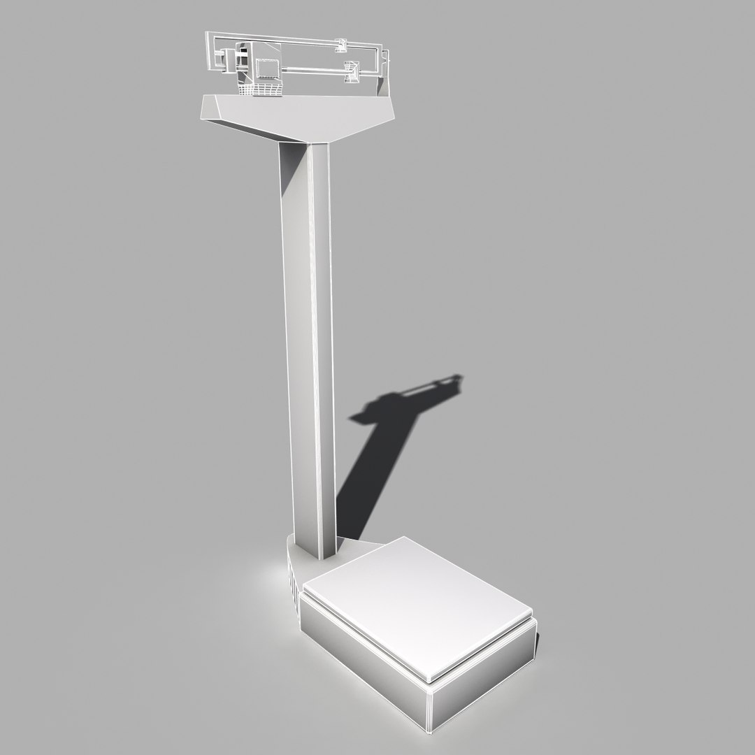 3d Model Scale Hospitals Doctor