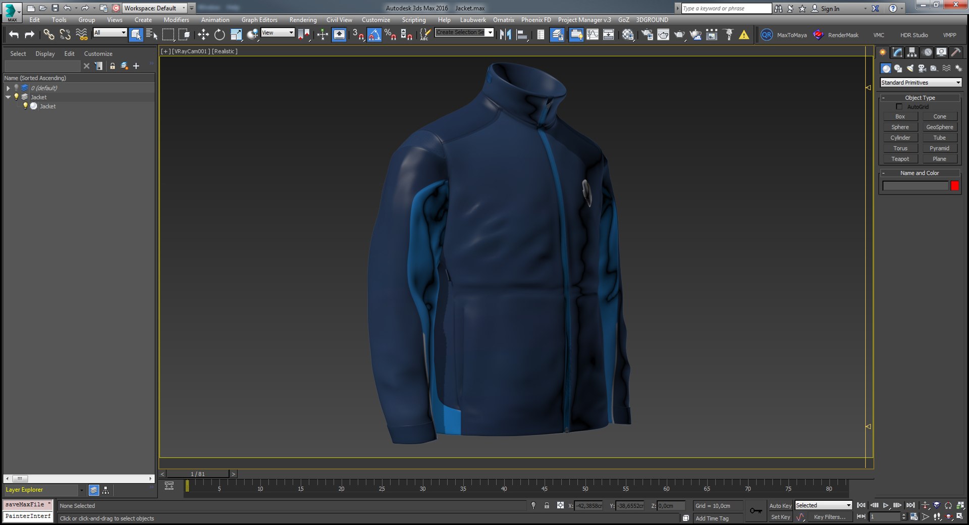 3D Jacket - TurboSquid 1952171