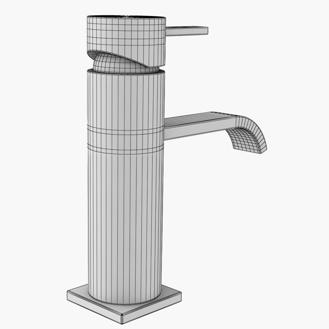 bathroom tap 3d model