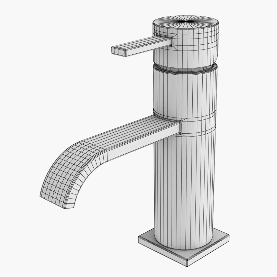 bathroom tap 3d model