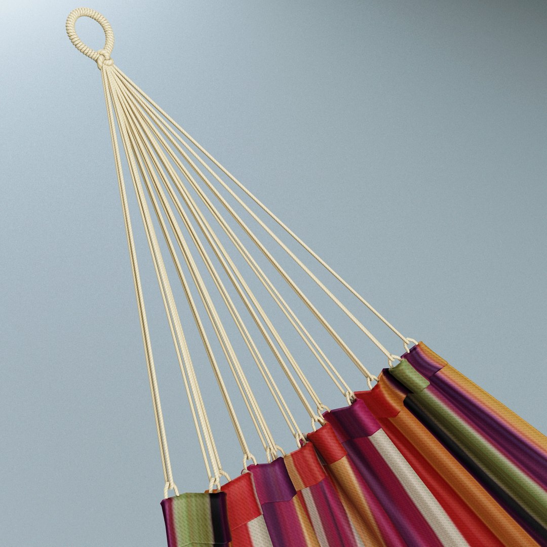3dsmax Hammocks Set Modelled