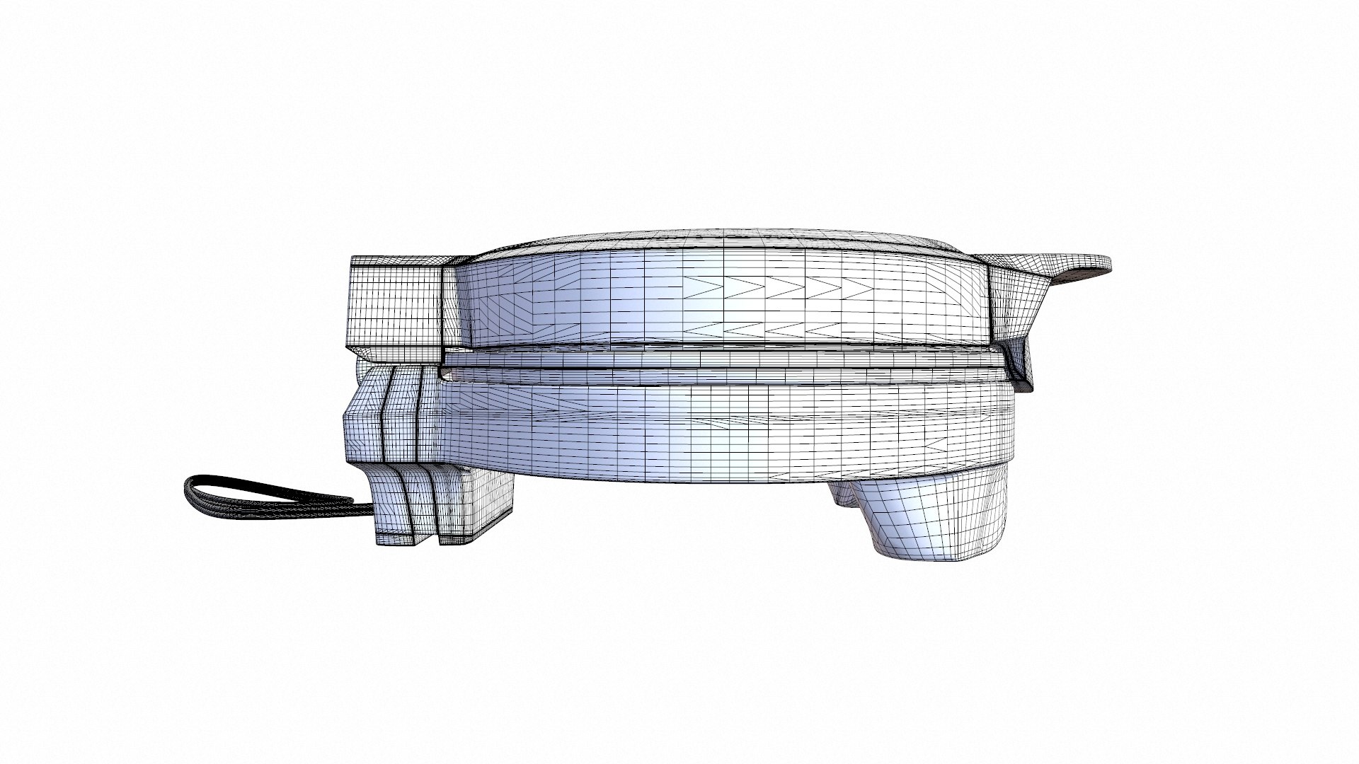 3D Uncanny Brands Bob Ross Waffle Maker - TurboSquid 2389992