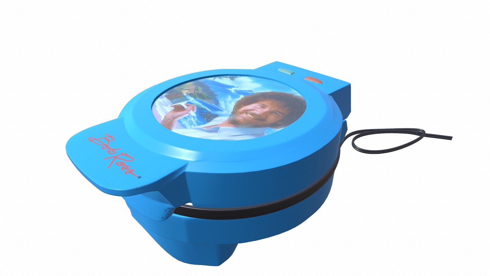 3D Uncanny Brands Bob Ross Waffle Maker - TurboSquid 2389992