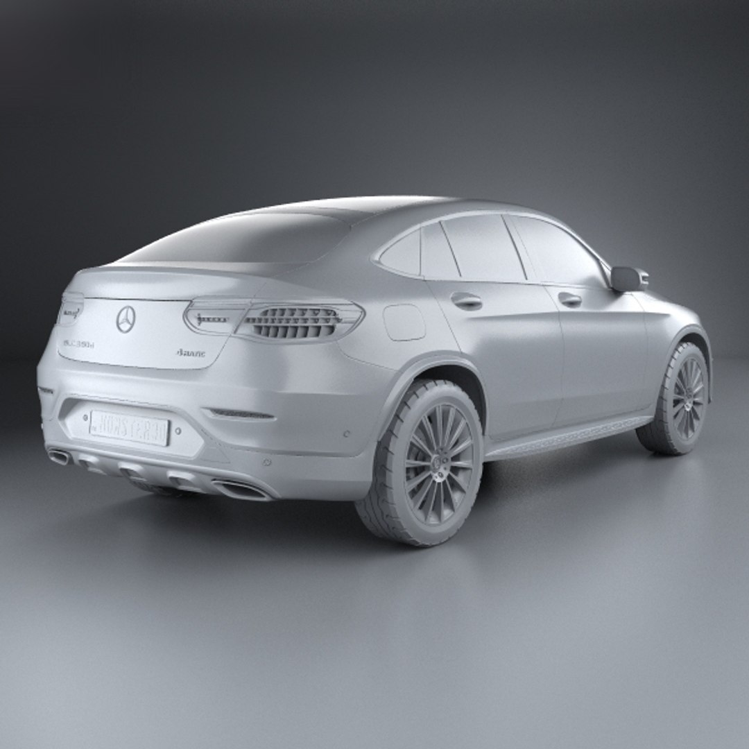 Mercedes-benz glc-class glc 3D model - TurboSquid 1328552