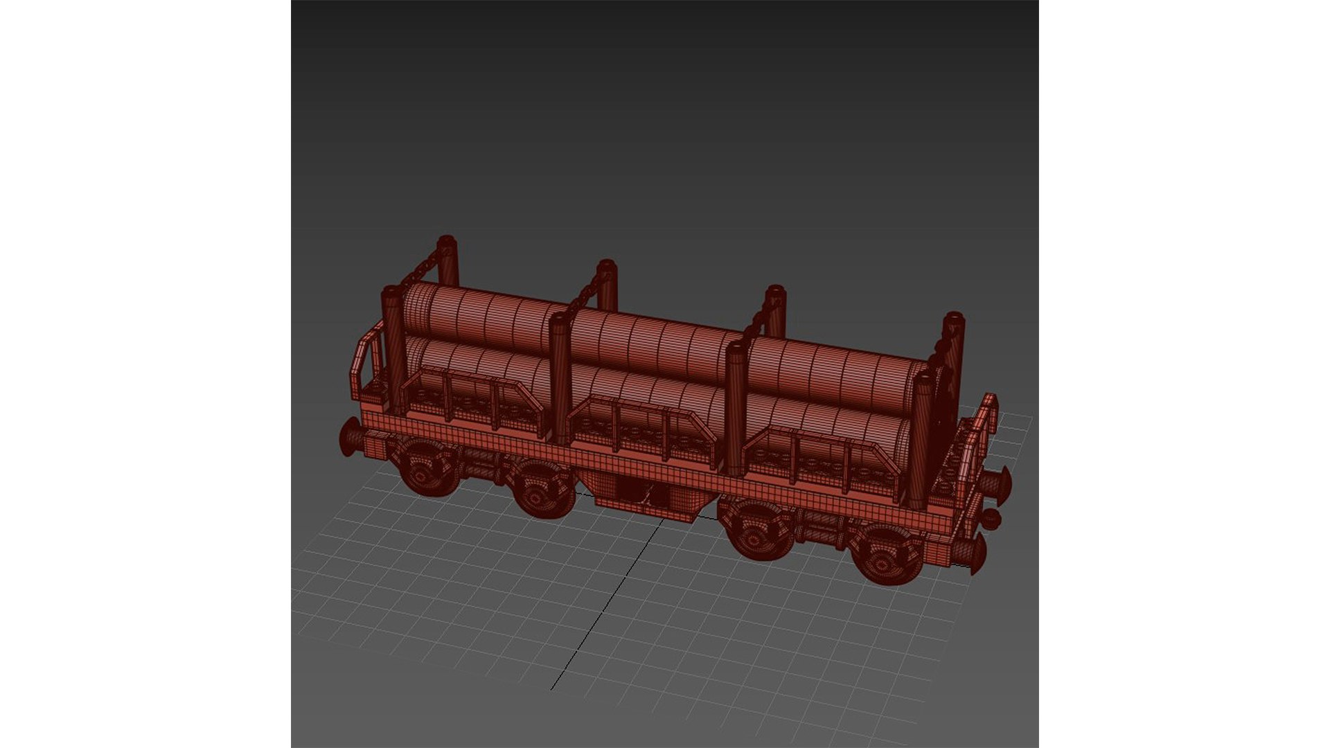Train Cargo Tree Lego 3D Model - TurboSquid 2106313