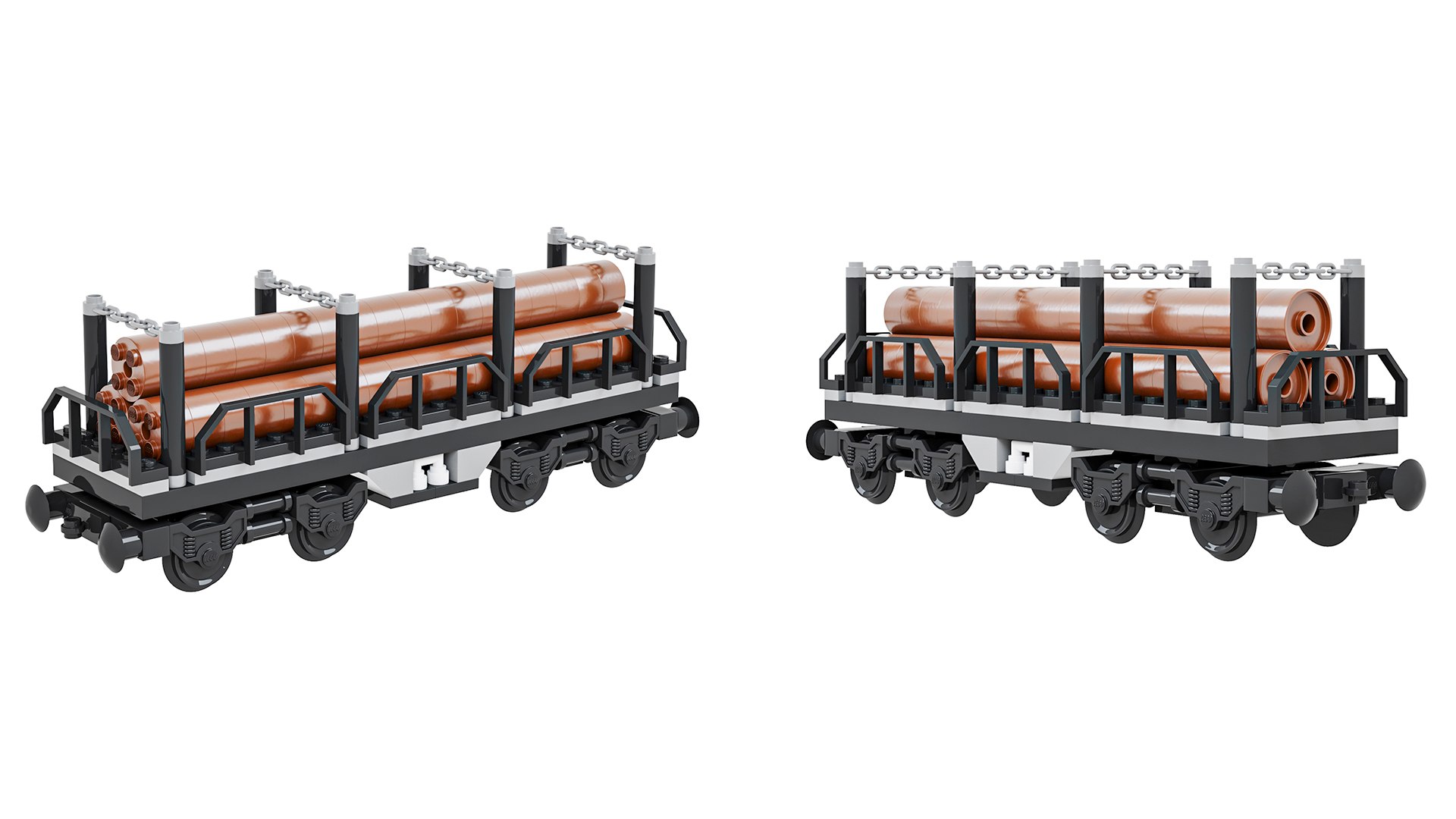Train Cargo Tree Lego 3D Model - TurboSquid 2106313