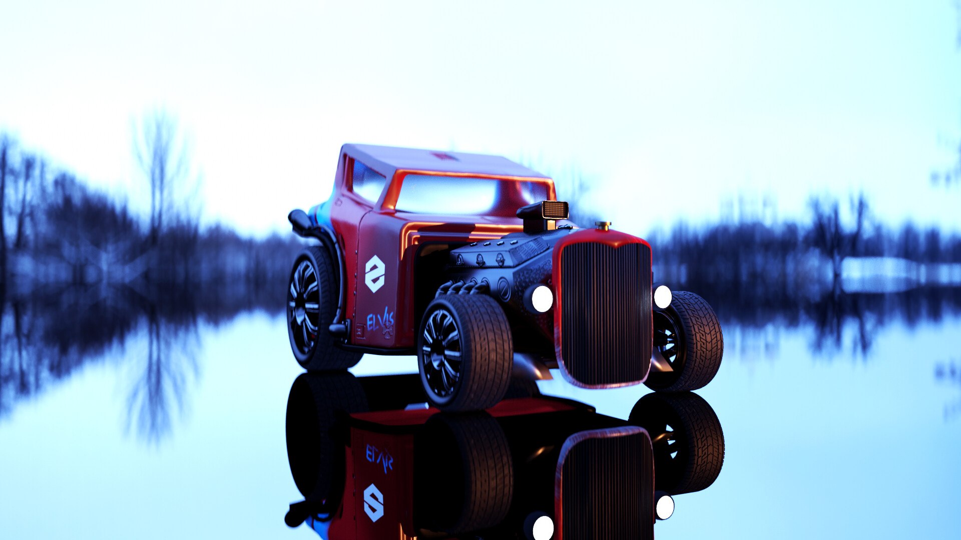 Rocket League Car Model - TurboSquid 1553279