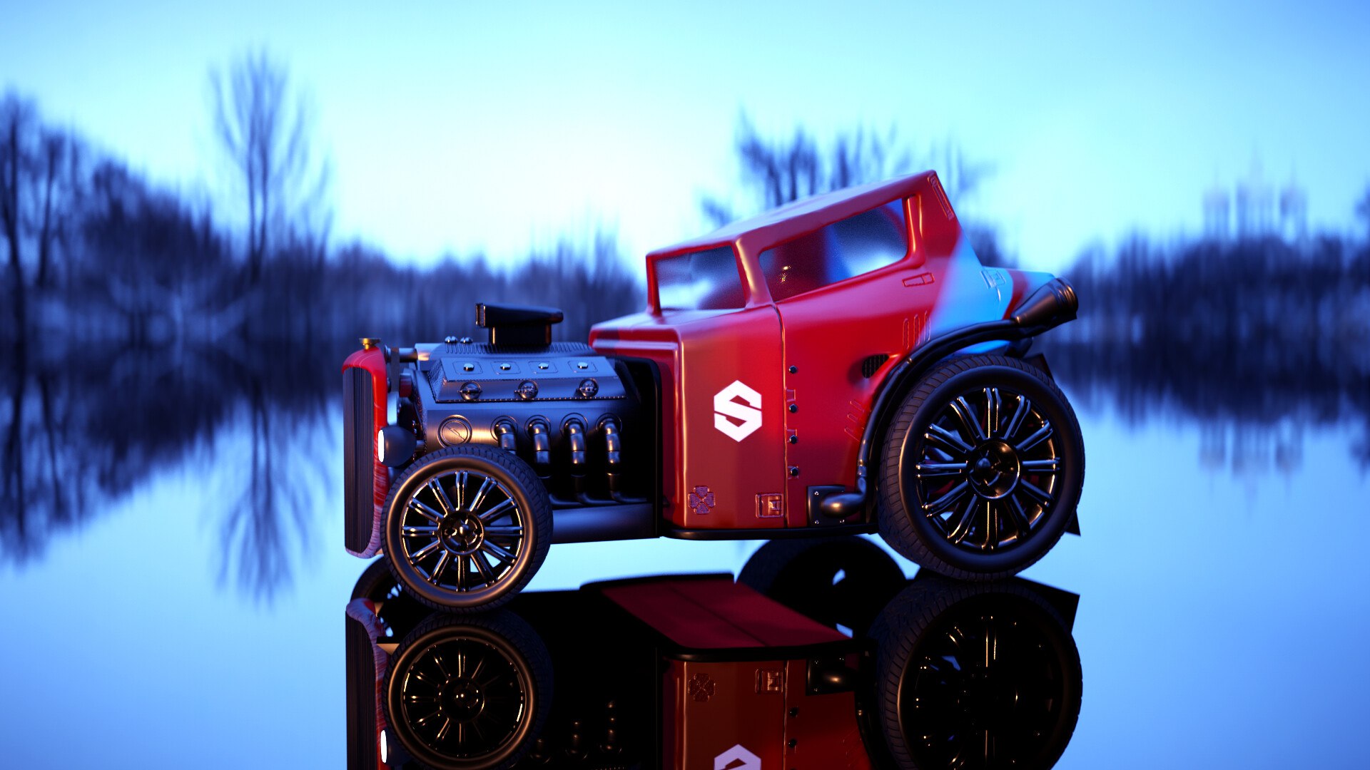 Rocket League Car Model - TurboSquid 1553279