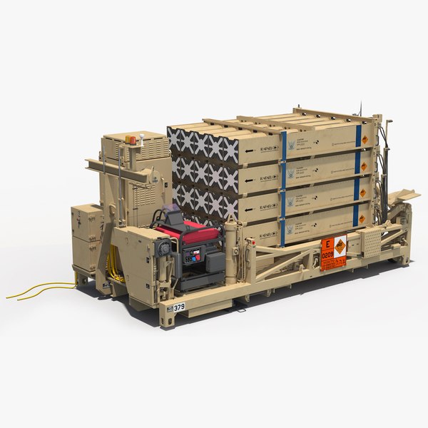 modelo 3d Iron Dome System And Tamir Missile - TurboSquid 2020347