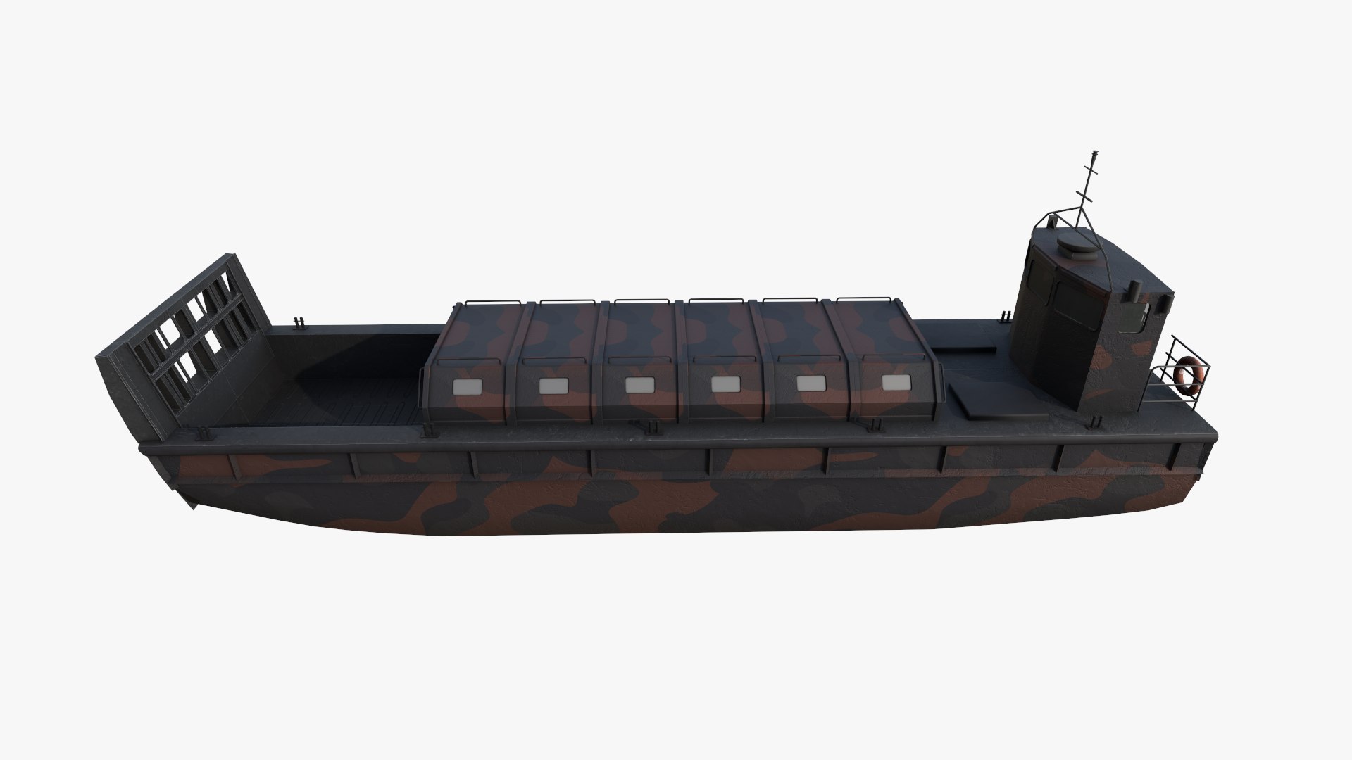Landing Craft 3D Model - TurboSquid 2203840