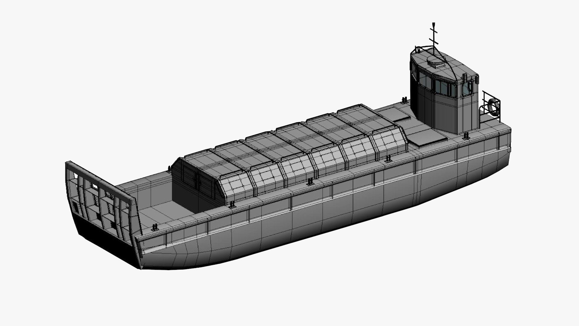Landing Craft 3D Model - TurboSquid 2203840