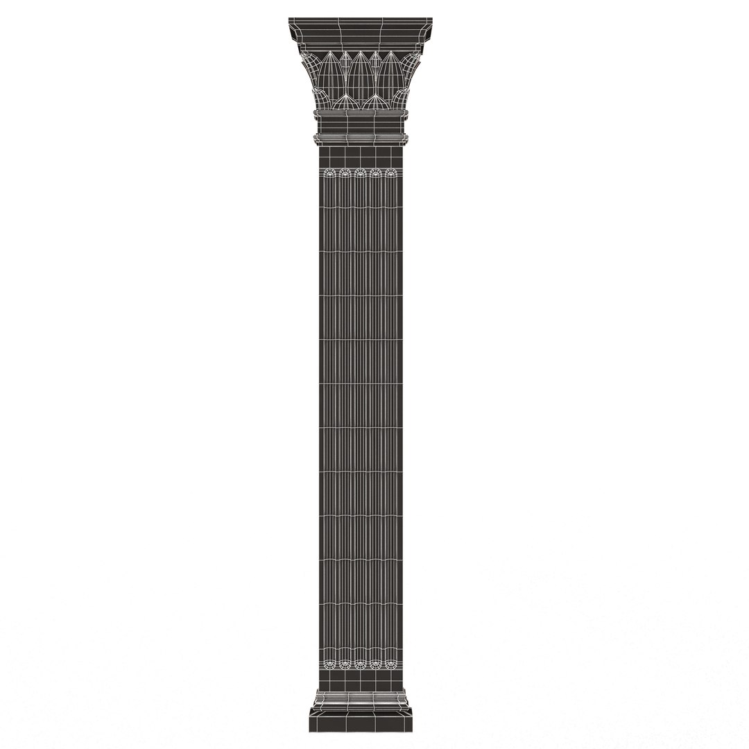 Column Capitals Collection 3D model - TurboSquid 1959765