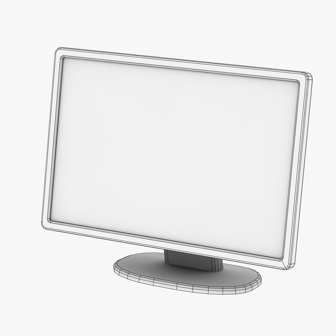 Monitor 3d Model