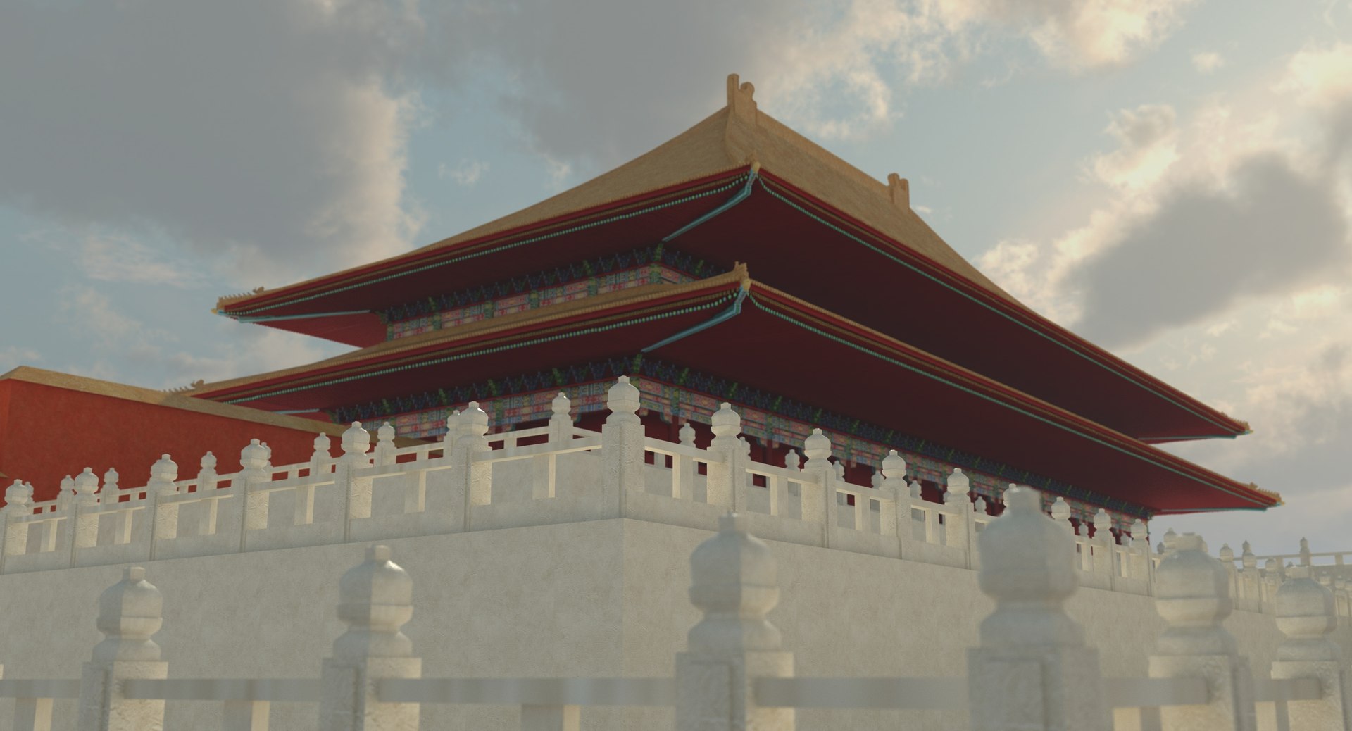 3D Forbidden City Model - TurboSquid 1315927