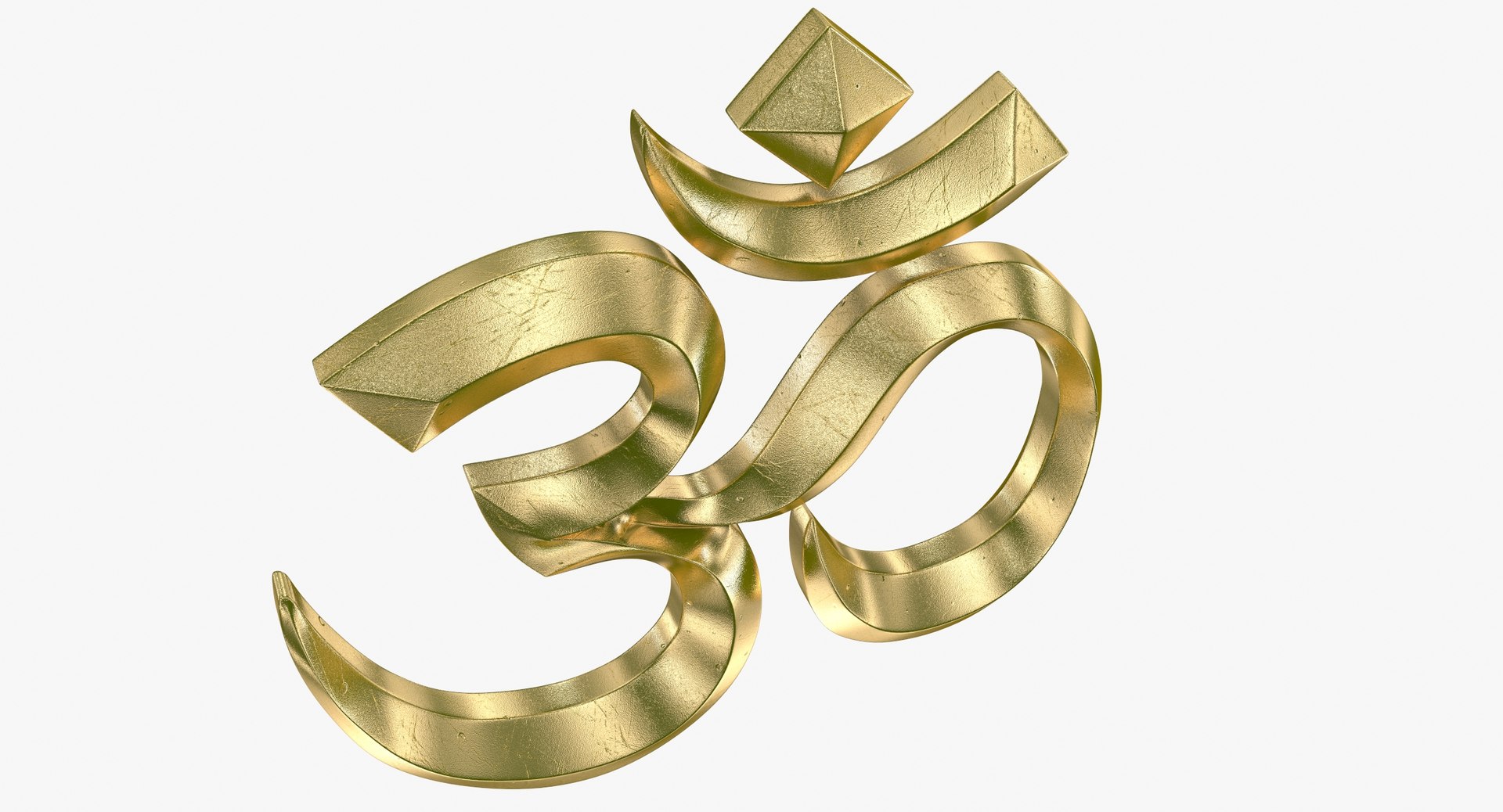 3D Om Symbol - TurboSquid 1417361