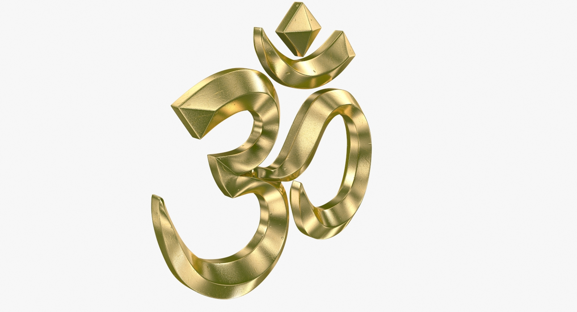 3D Om Symbol - TurboSquid 1417361