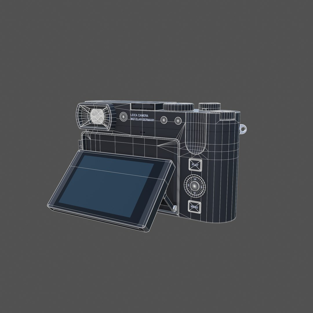 3D Leica Q3 Digital Camera - TurboSquid 2098934