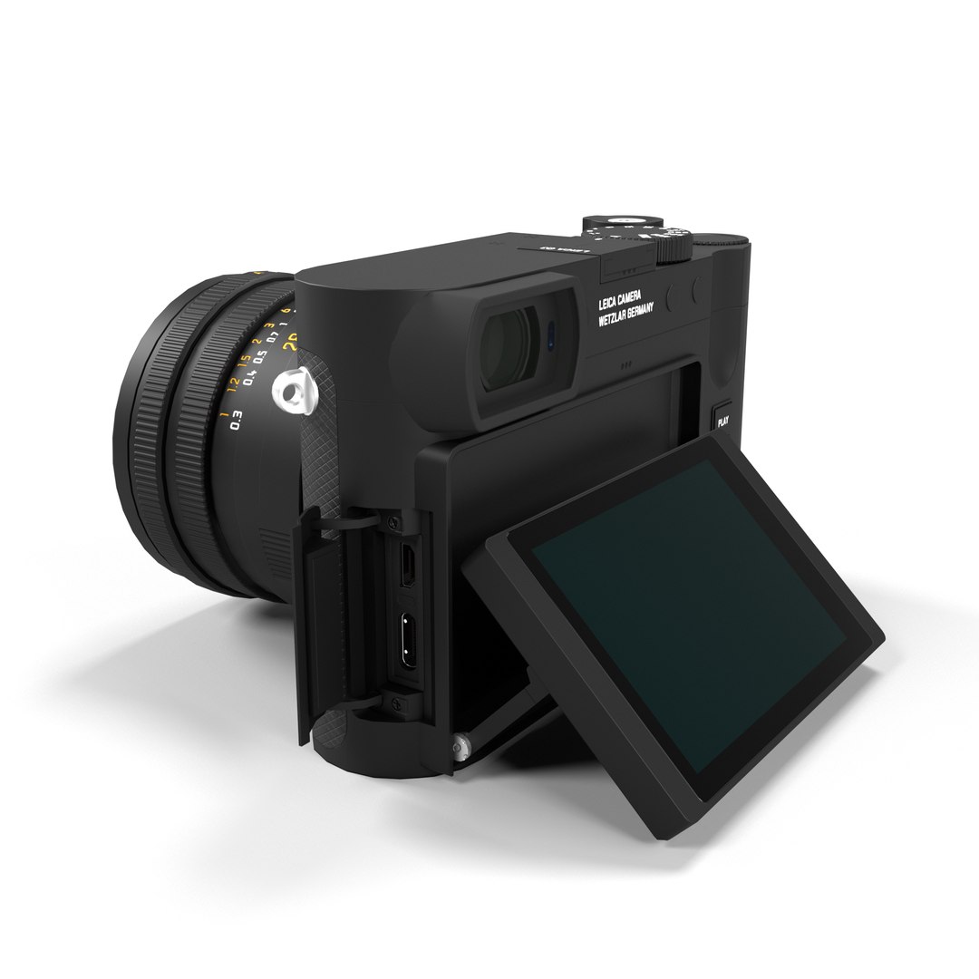 3D Leica Q3 Digital Camera - TurboSquid 2098934