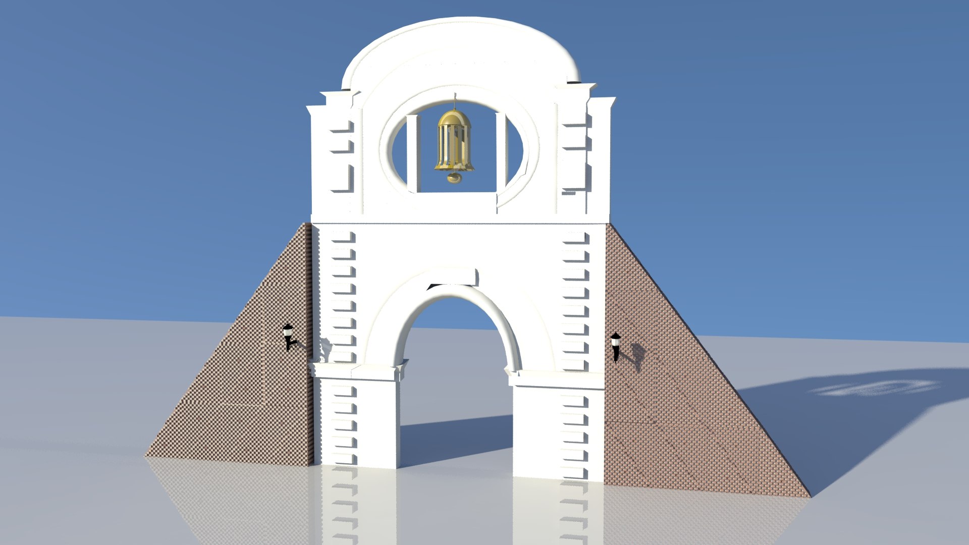 3D Model Bell Tower - TurboSquid 1189715