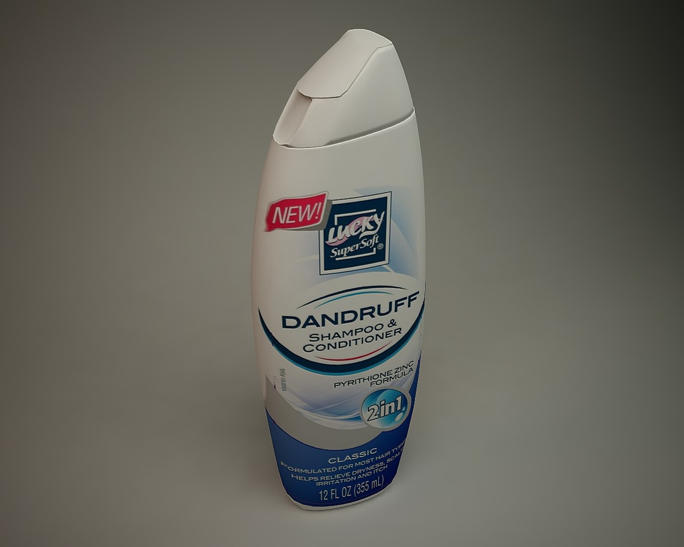 3d Shampoo Model