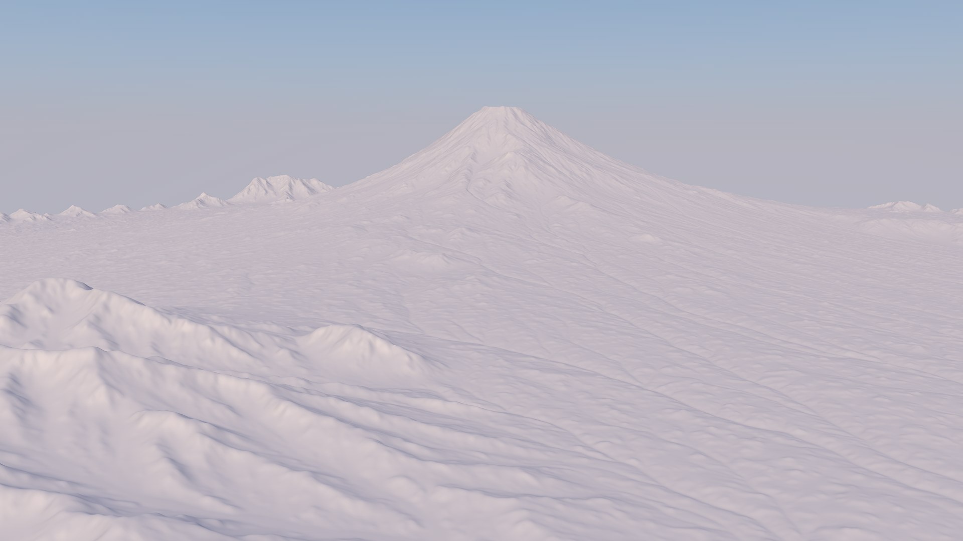 3D model Mount Fuji Japan Highly detailed - TurboSquid 1945933