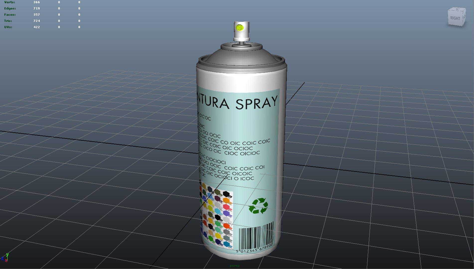 3d Spray Model
