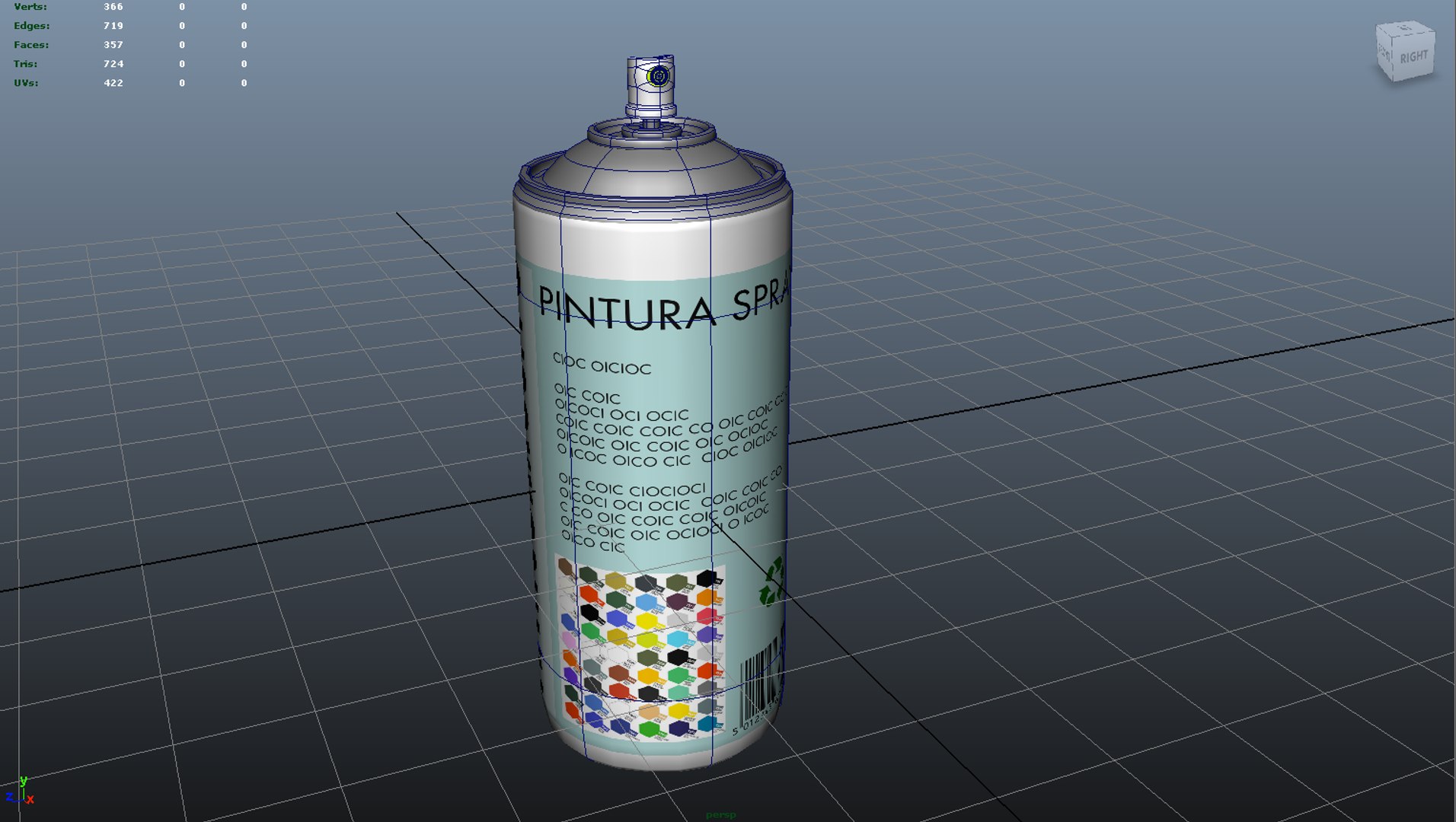 3d Spray Model