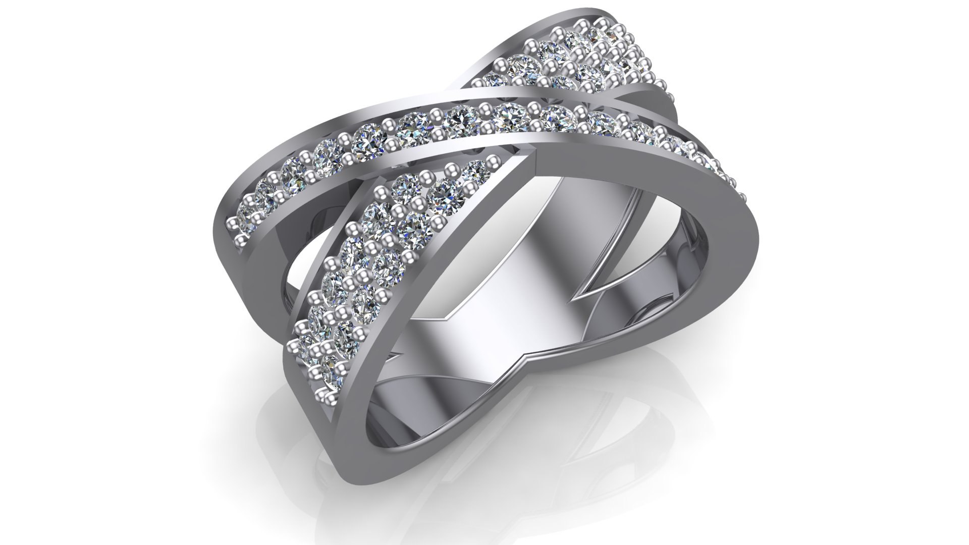 X Ring 55 3D Model - TurboSquid 2019076