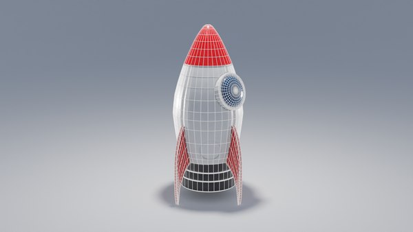 Free 3D Toy Rocket 4K Free - TurboSquid 1973134