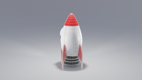 Free 3D Toy Rocket 4K Free - TurboSquid 1973134