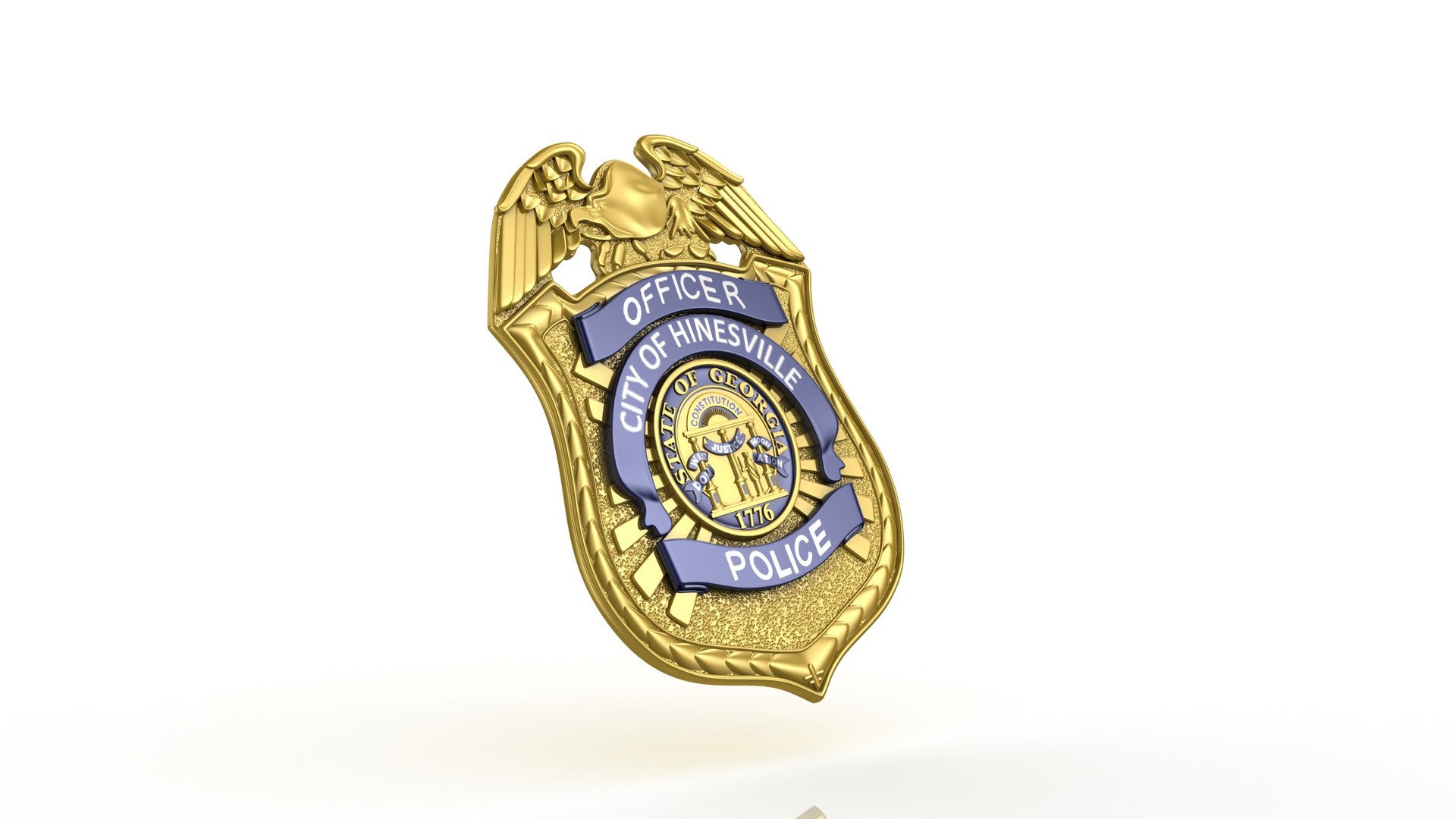 Police Badge Model - TurboSquid 2149634
